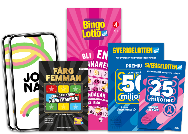 Köp lotter från ditt lag, förening eller organisation | Folkspel